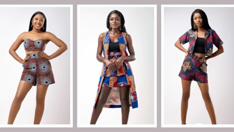 A Closer Look: The African Print Short Set | WONGCW Official Site